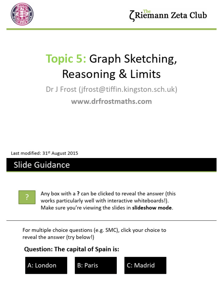 Graph Sketching and Limits Guide | PDF | Asymptote | Function (Mathematics)