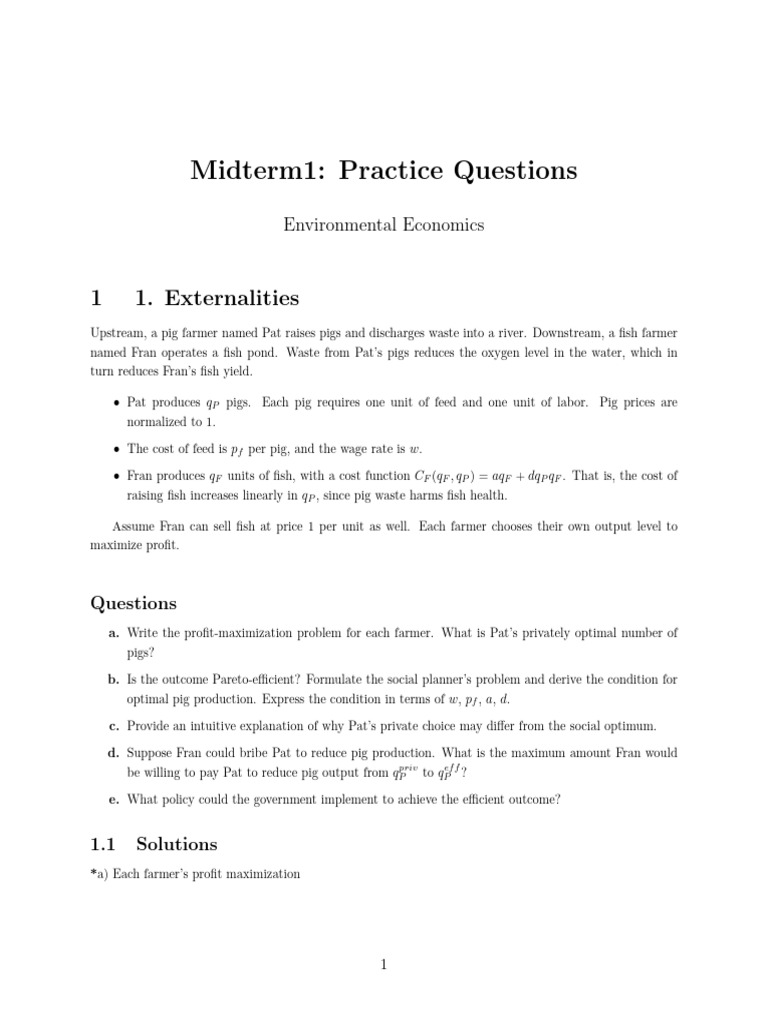 Practice Questions Midterm | PDF | Economies | Economics
