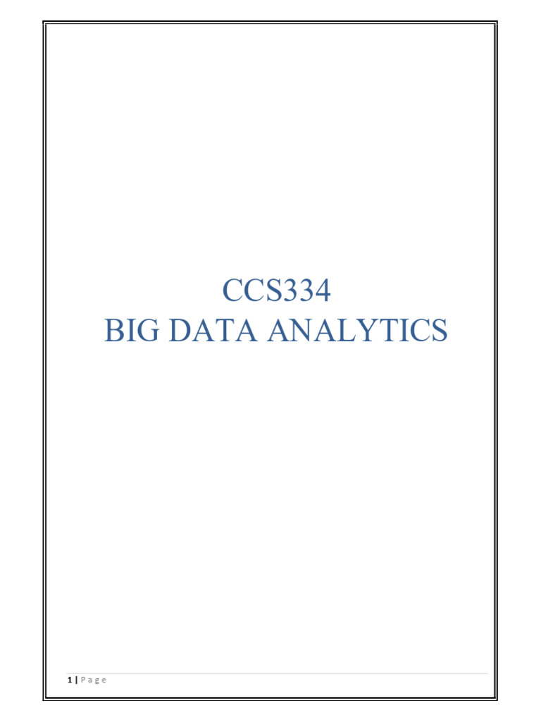 Unit 1 Bda | PDF | Cloud Computing | Big Data