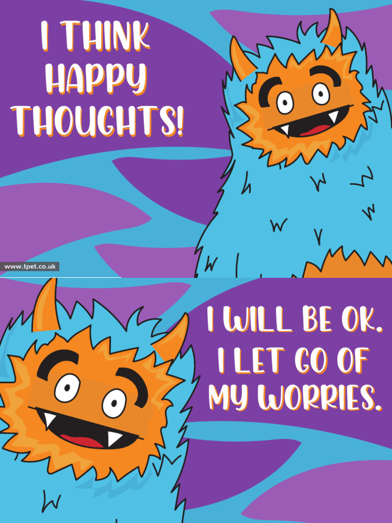 TP F 6529 Wellbeing Monsters EYFS KS1 Woebo Posters | PDF