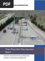 Bucket and Weir Type Separator | PDF | Continuum Mechanics | Chemical ...