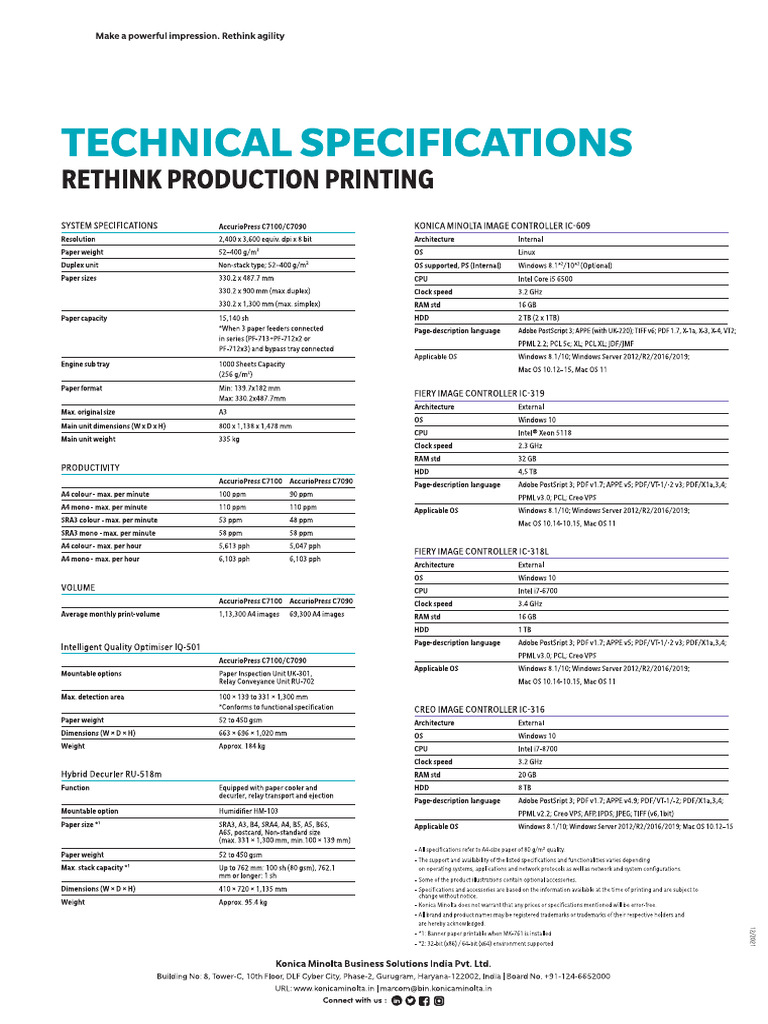 7100-7090-Spec Sheet | PDF