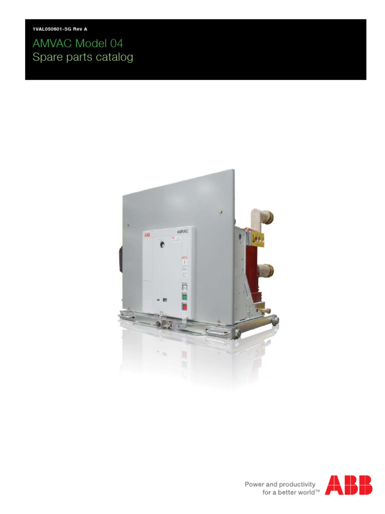 AMVAC Model 04 Spare Parts Catalog | PDF | Electrical Connector | Power ...