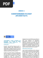 M-CHAT-R F Spanish Spain | PDF | Autismo