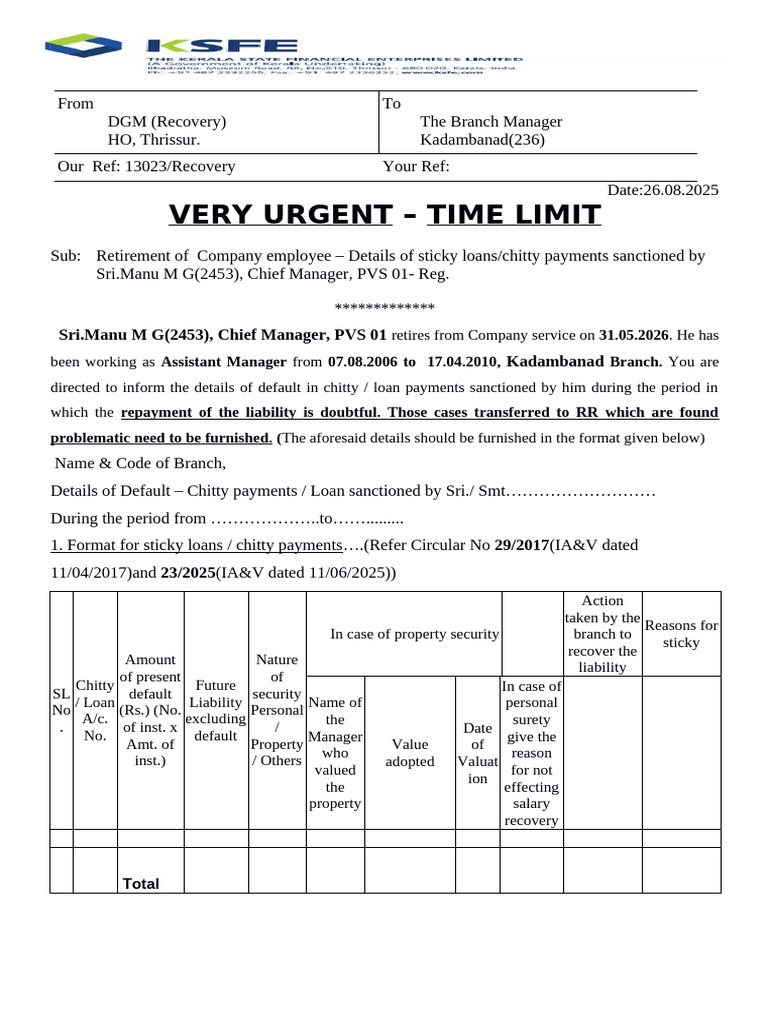Sticky Loans Report for Manu M G's Retirement | PDF | Debt | Personal ...