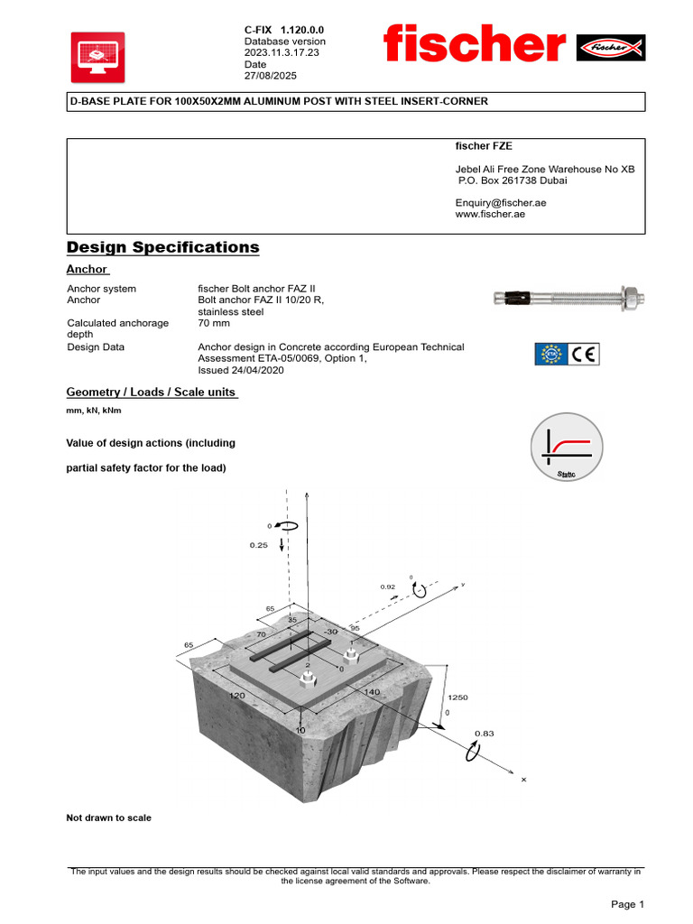 D-base Plate for 100x50x2mm Aluminum Post With Steel Insert-corner ...