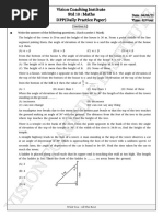 Maths Trigonometry Class 10 Case Studies | PDF | Lighthouse