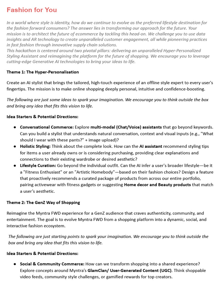 Hackerramp WeForShe 2025 Theme | PDF | Artificial Intelligence | Intelligence (AI) & Semantics