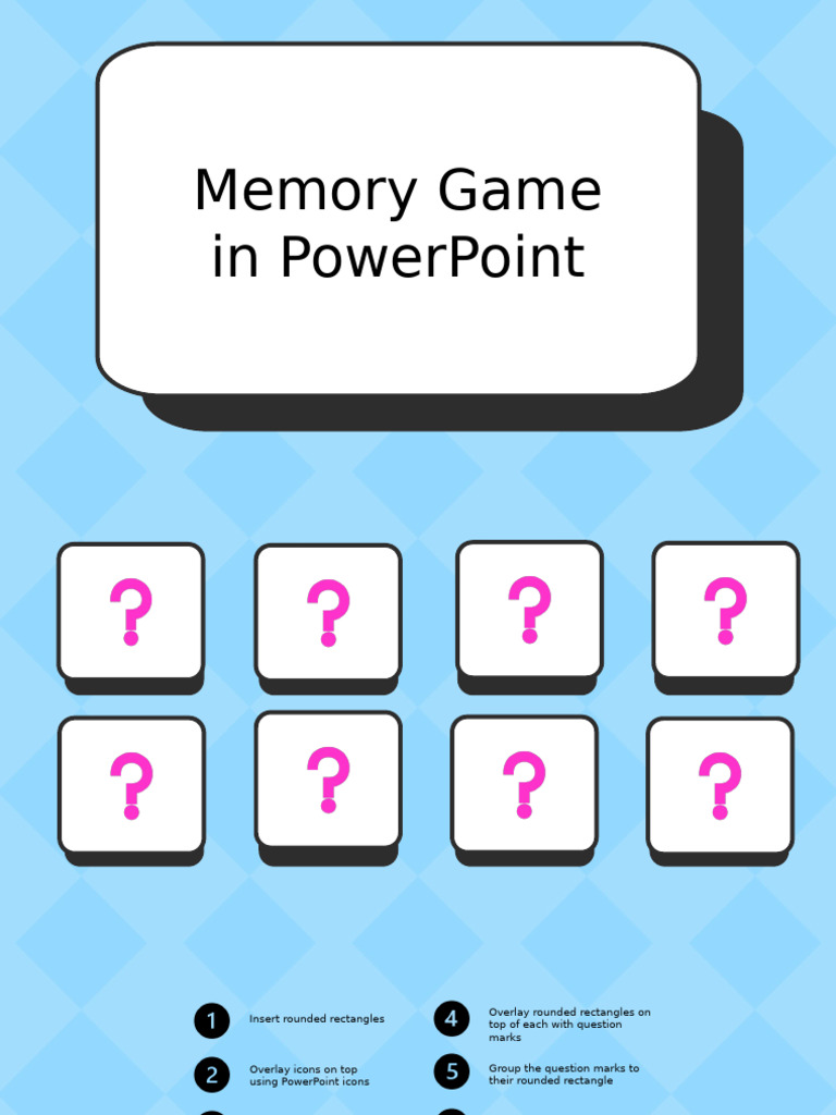 Memory Game | PDF