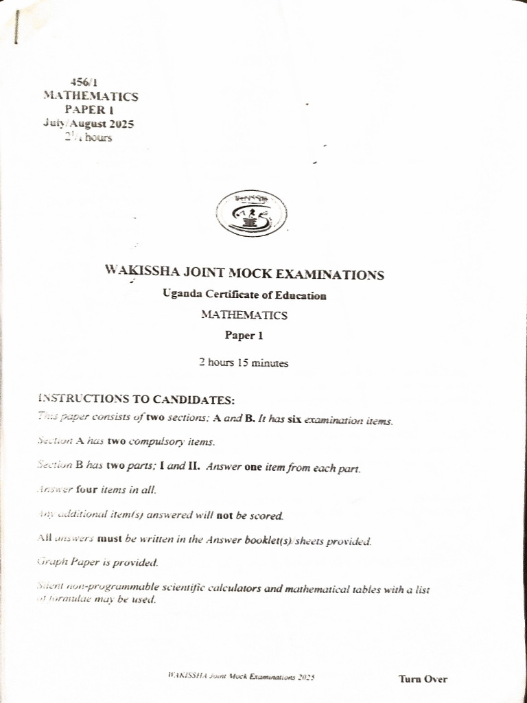 All Mocks Math 2025 | PDF