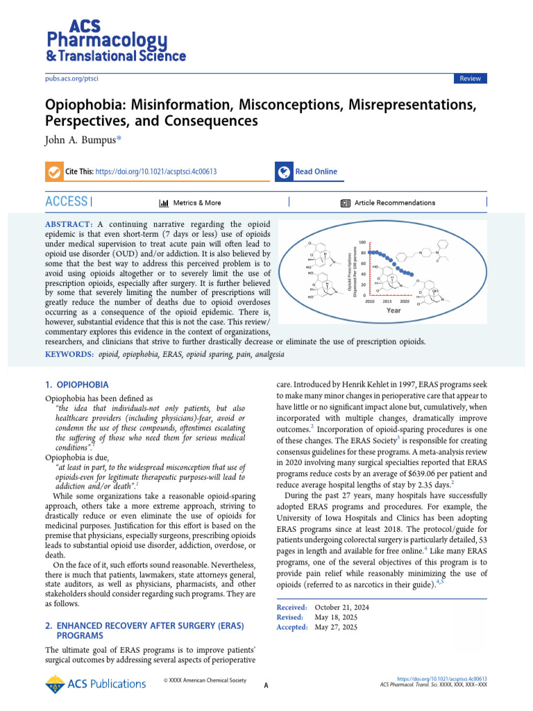 Opiophobia: Myths and Medical Impacts | PDF | Analgesic | Opioid