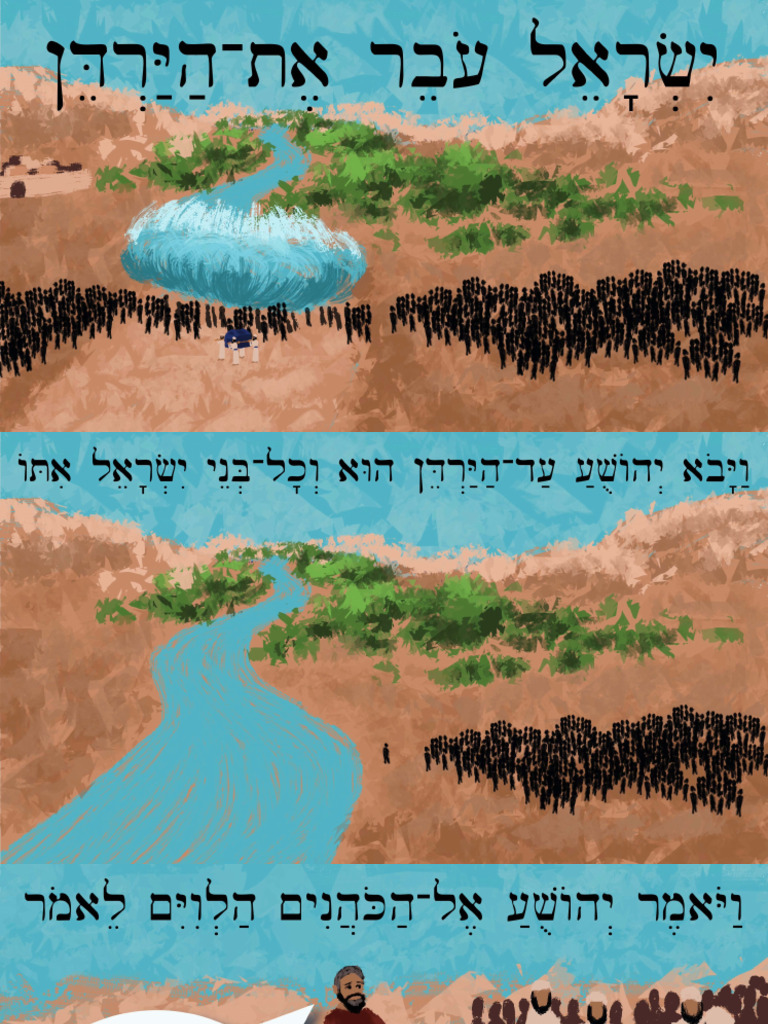 Israel Crosses The Jordan Short Story | PDF
