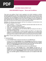 LIC Credit Cards Rewards Catalogue | PDF | Credit Card | Loyalty Program