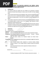 Contract of Employment For Pyei Beei Phase 5 | PDF | Employment ...