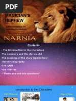 The Magician's Nephew Overview | PDF | The Chronicles Of Narnia | Aslan