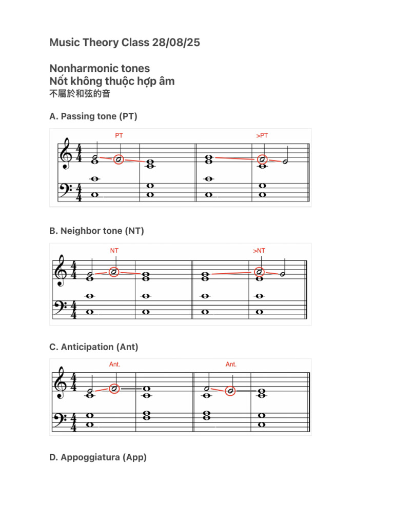 Music Theory Class 28:08:25 | PDF
