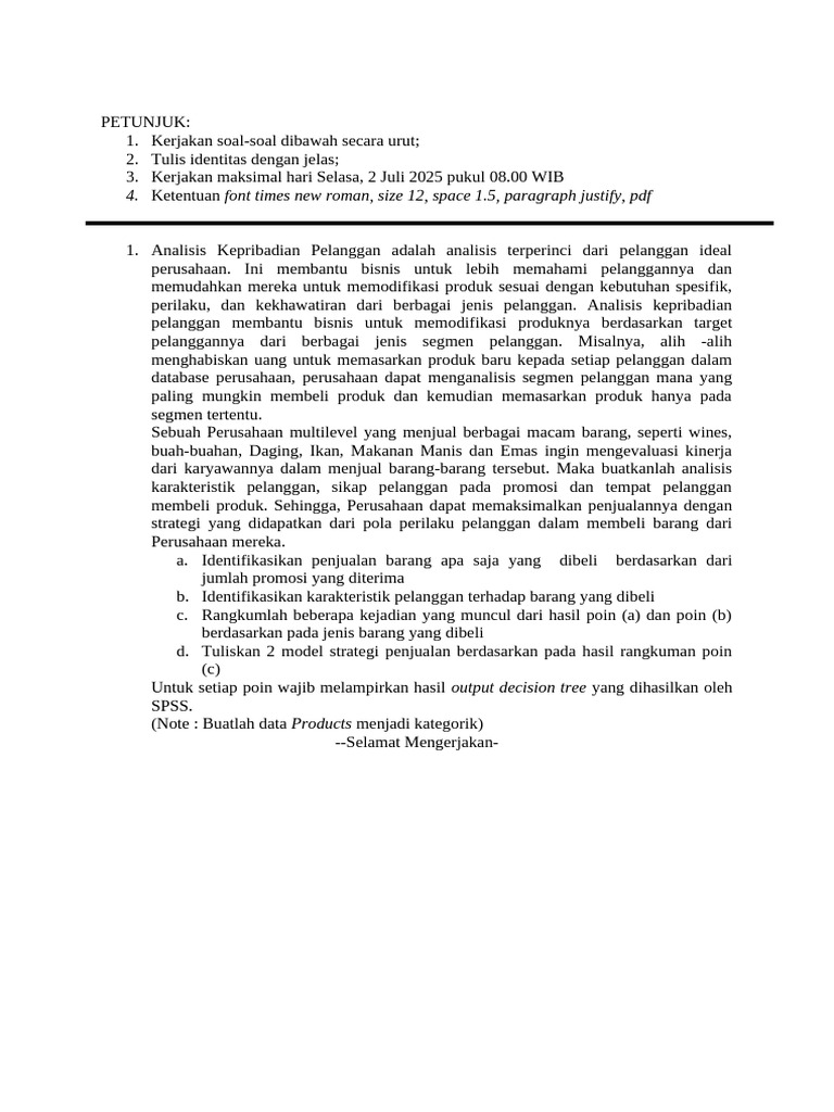 UAS Data Mining | PDF
