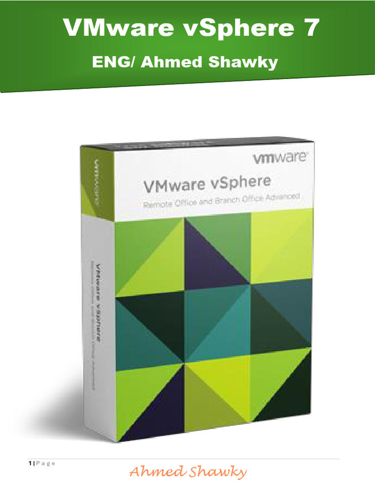 VMware VSphere 7.0 | PDF