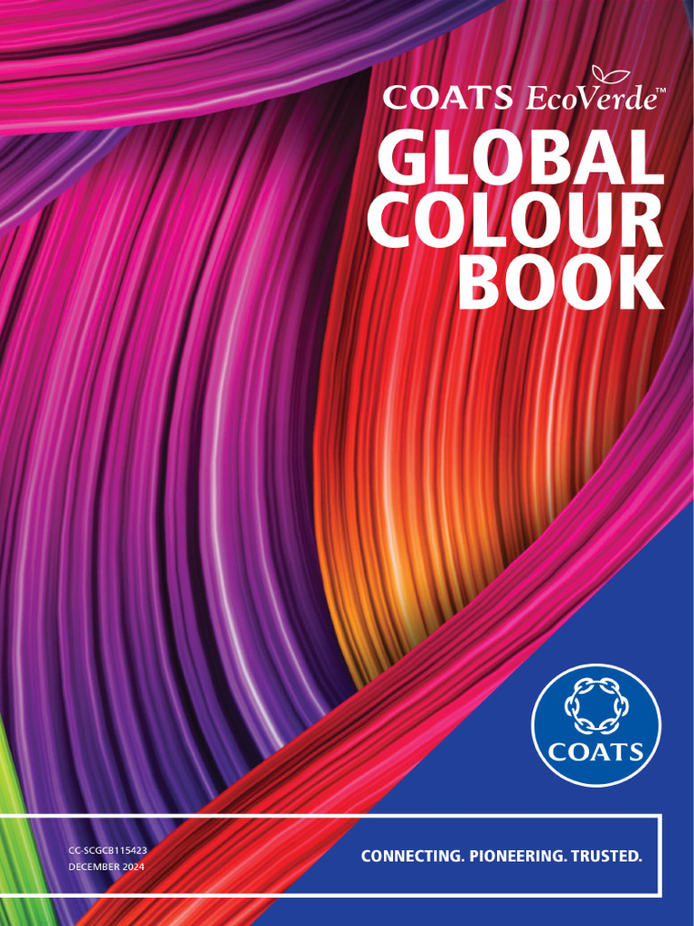 Coats EcoVerde Global Colour Book | PDF | Dyeing | Yarn