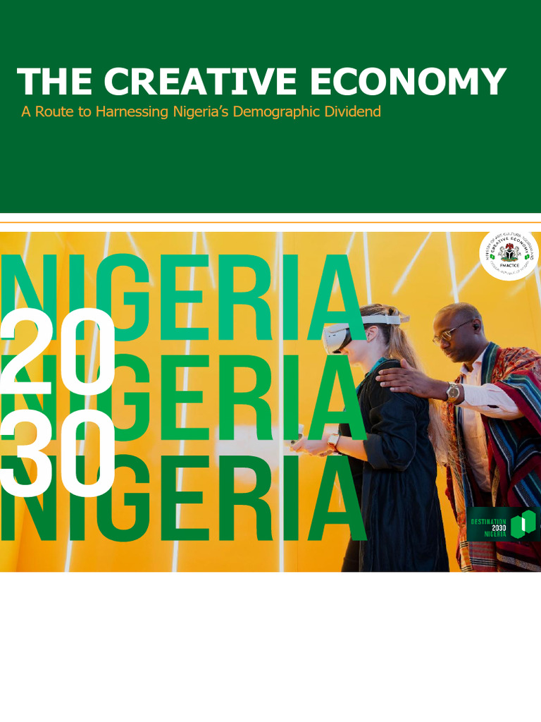 Nigeria's Creative Economy Job Growth Plan | PDF | Innovation ...