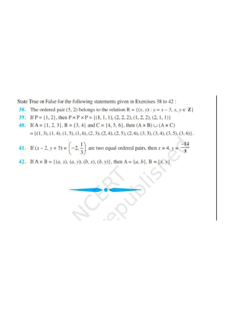 Relations and Functions Assignment 2 | PDF