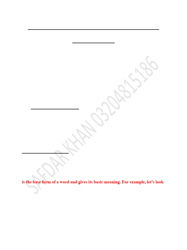 Linguistics IV Past Papers with Solutions | PDF | Adverb | Verb