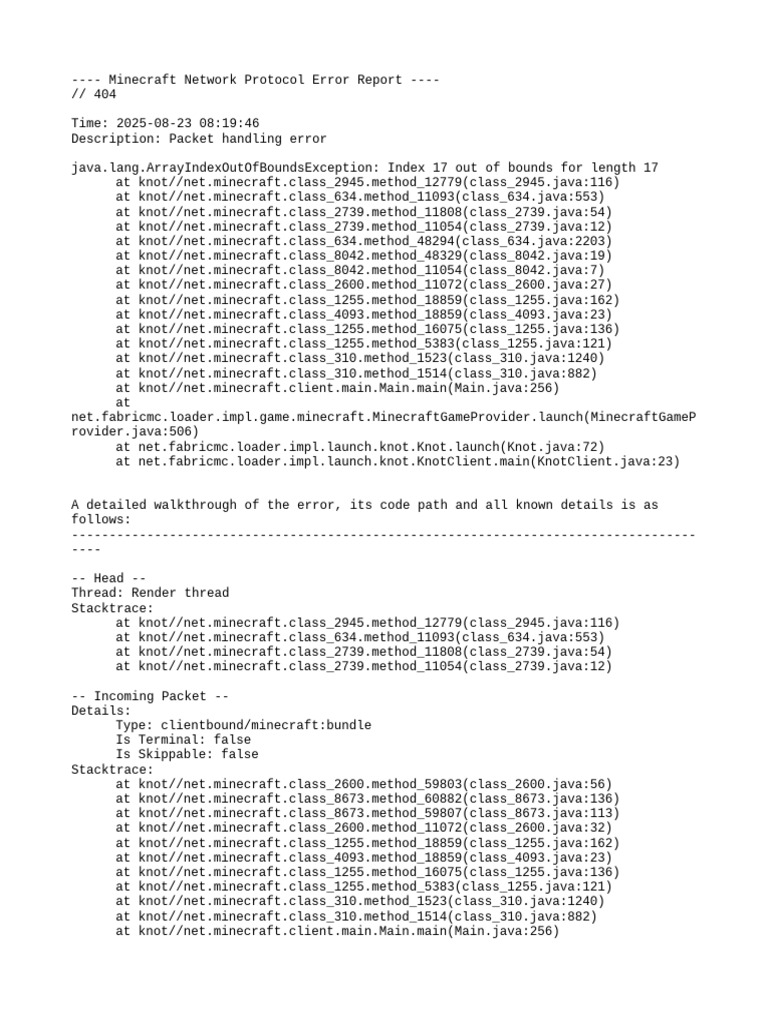 Disconnect 2025 08 23 - 08.19.46 Client | PDF | Java (Programming Language) | Computer Hardware
