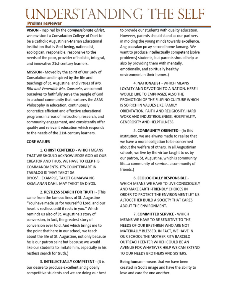 UTS Prelim Reviewer | PDF | Soul | Socrates