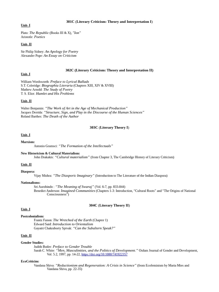 SEM III Syllabus | PDF