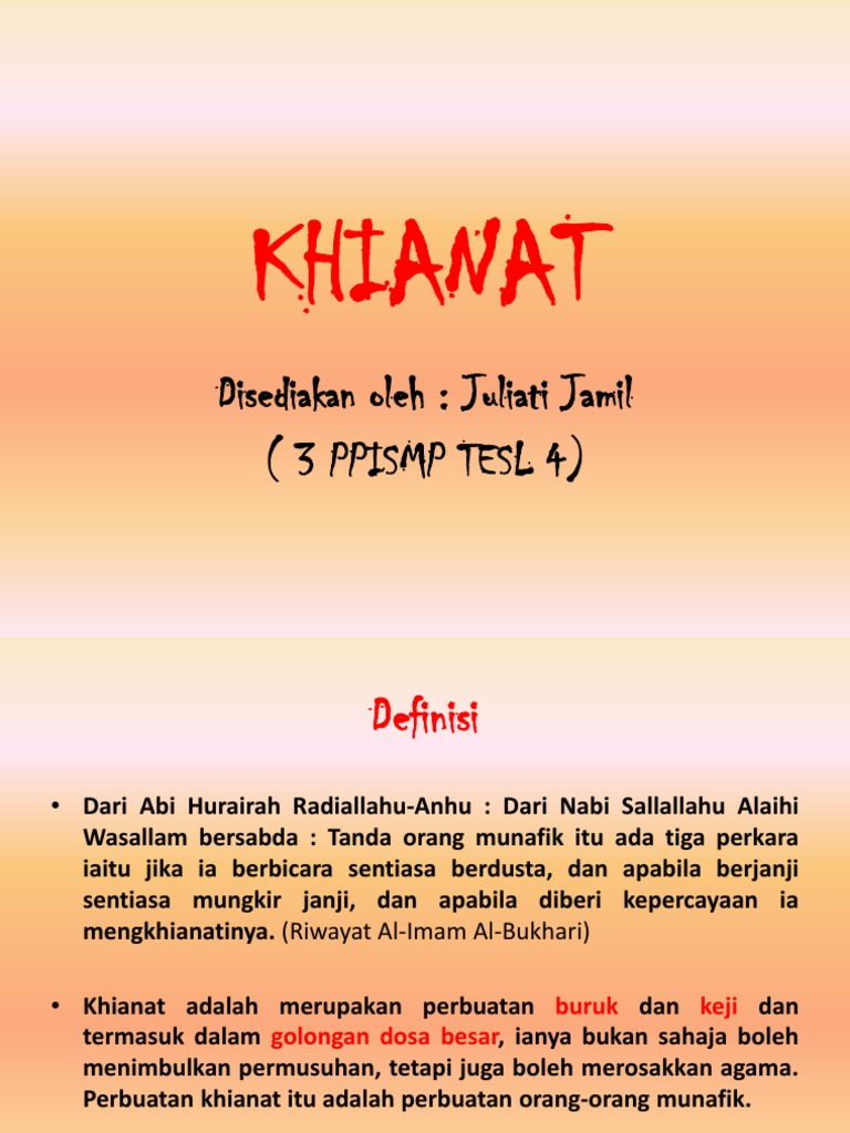 KHIANAT | PDF | Agama & Spiritualitas
