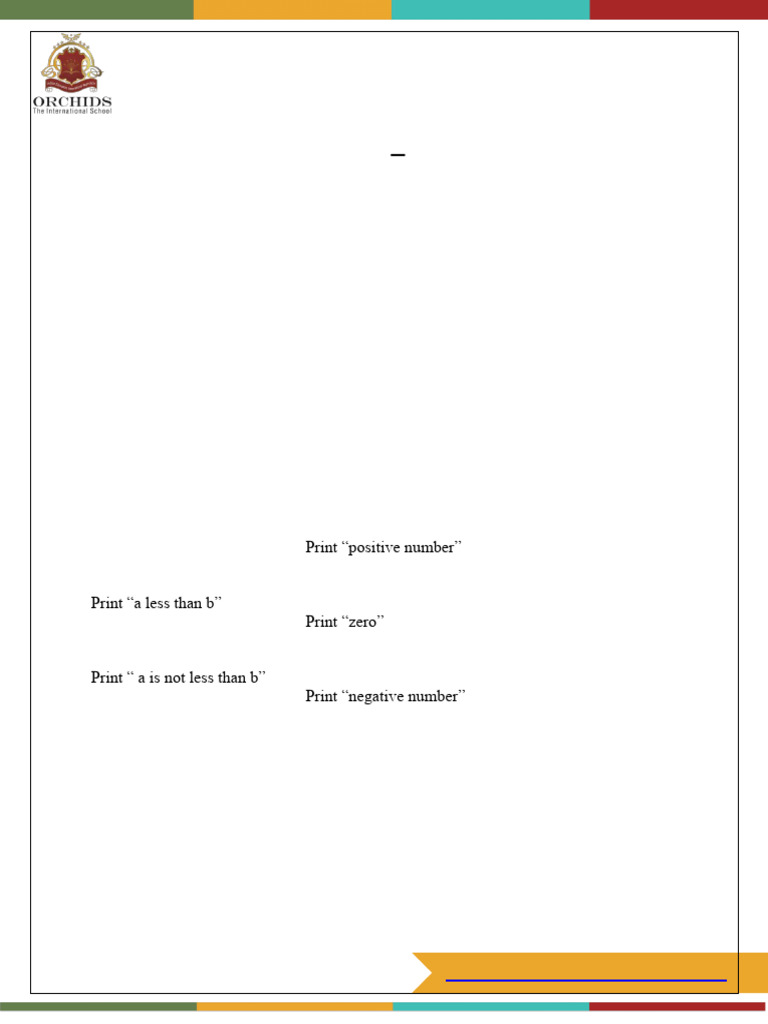 NCERT Solutions Computer Science Flow of Control | PDF | Control Flow | Computing