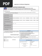 Latest GPG Supplier Registration Form | PDF | Transport | Medicine