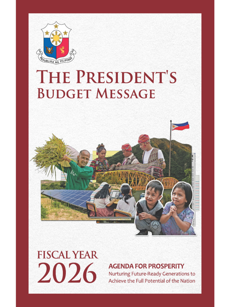 FY 2026 Philippine National Budget Overview | PDF | Government Budget ...