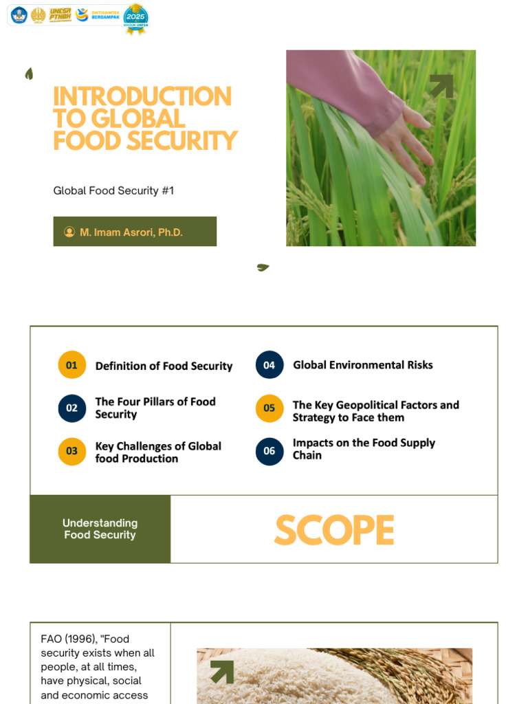 Understanding Global Food Security Challenges | PDF | Food Security ...
