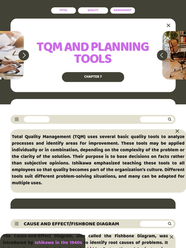 TQM Tools for Vehicle Quality Management | PDF | Car | Motor Vehicle