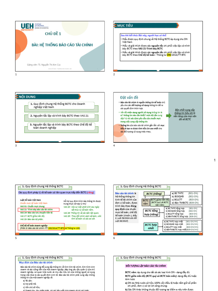 CD1-He thong BCTC Viet Nam | PDF