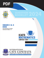 ICATS Maths Contest 2022 Guidelines | PDF | Teaching Methods & Materials