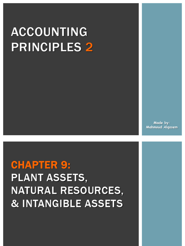 Plant Assets and Depreciation Guide | PDF | Depreciation | Book Value