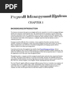Payroll Management System Project Documentation PDF | PDF | Payroll ...
