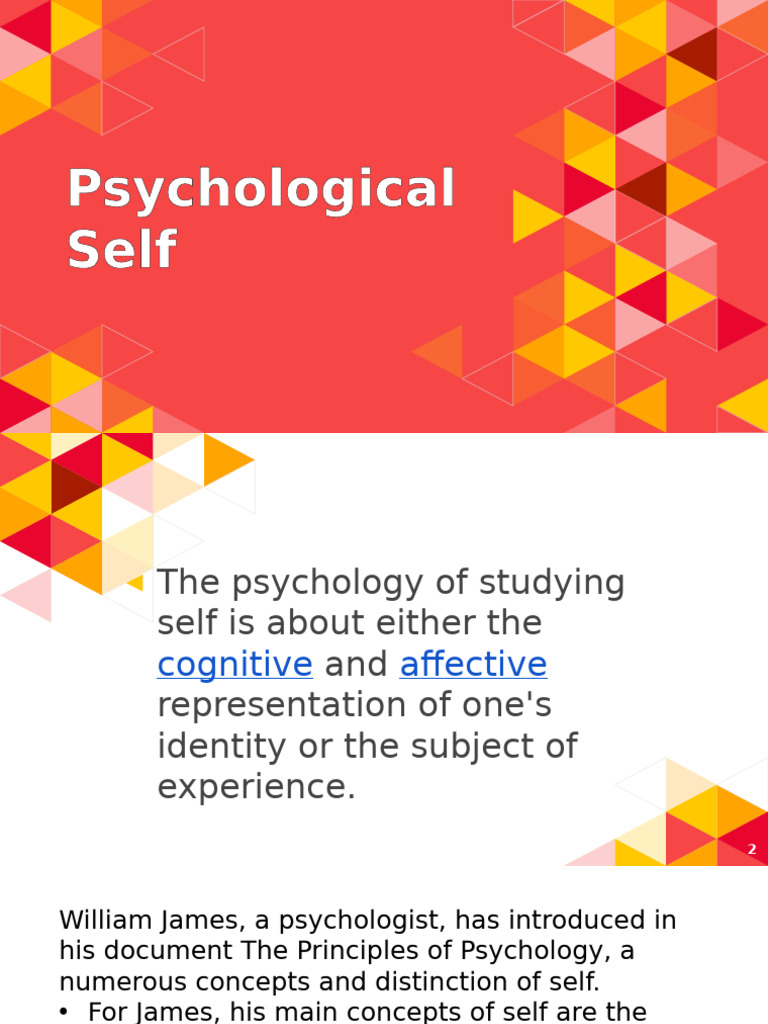 Understanding the Psychology of Self | PDF | Self | Mind–Body Problem