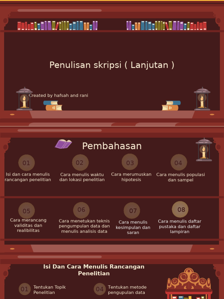 Penulisan Skripsi - Hafsah Dan Rani_1 | PDF