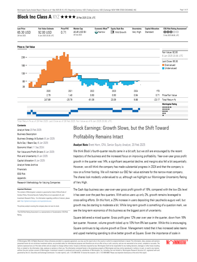 Morningstar Report 636d1778e26a17cb57991be2 | PDF | Investing | United ...
