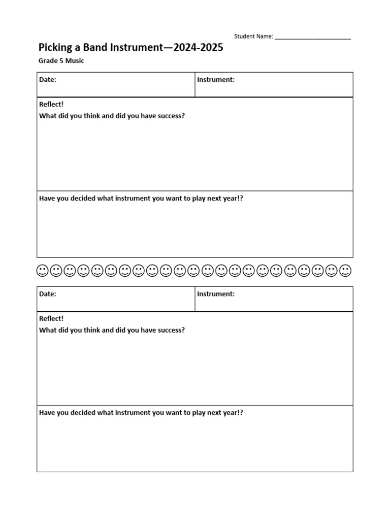 Band Instrument Selection Guide 2024-2025 | PDF