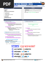 Orthostatic Blood Pressure Procedure Guide | PDF