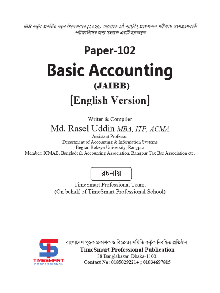 Basic Accounting 6th BPE English | PDF | Debits And Credits | Bookkeeping