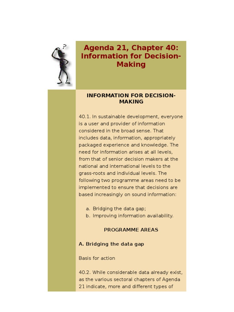 Agenda 21 | PDF | Sustainability | Sustainable Development