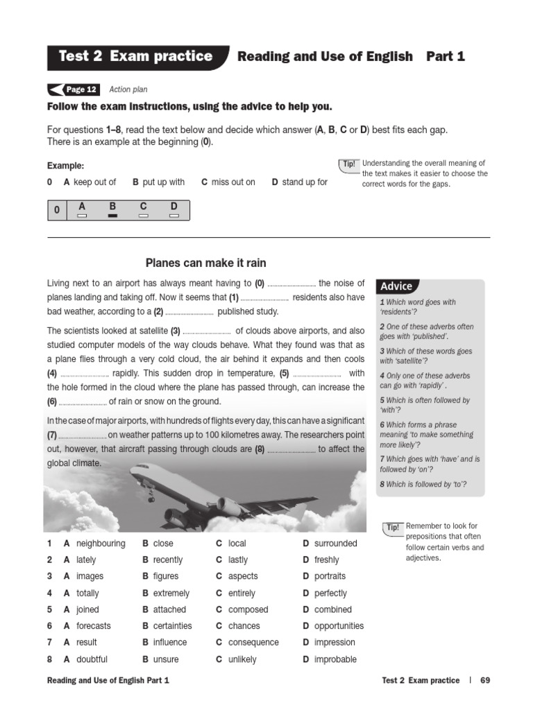 First-Trainer Test 2 - HS | PDF | Cloud | Linguistic Typology
