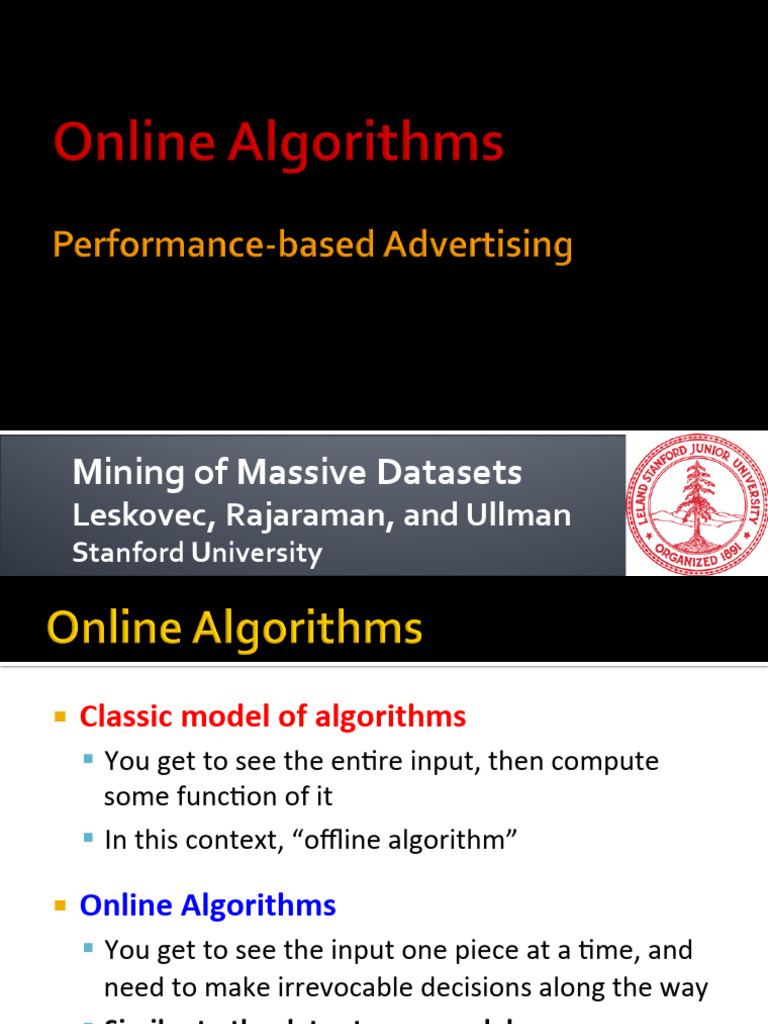 06 Computational Advertising - Bipartite Graph Matching 24-47 | PDF ...