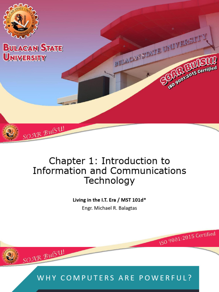 L.I.T.E. Chapter 1 Introduction To I.C.T. Part 2 | PDF | Central Processing Unit | Artificial ...