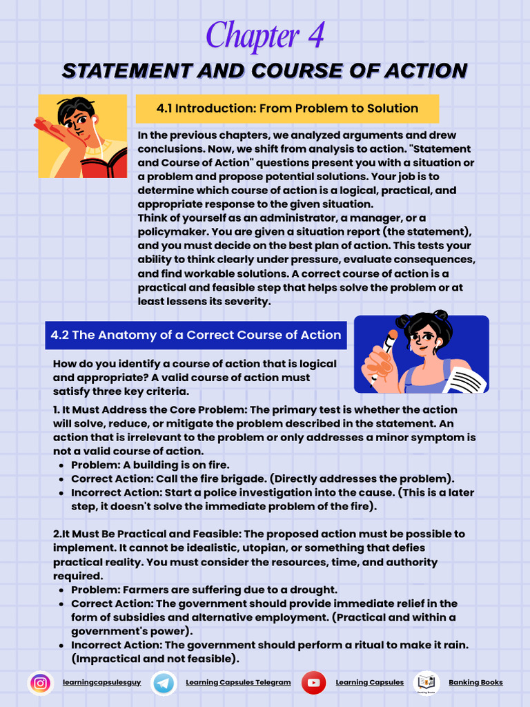 Statement Course of Action | PDF | Agriculture | Irrigation